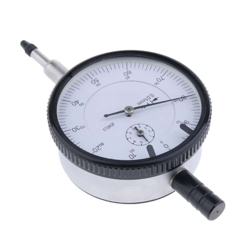 Jual 0-10 Mm Dial Indicator Metric Dial Gauge Indicator Precise 0.01 Mm ...