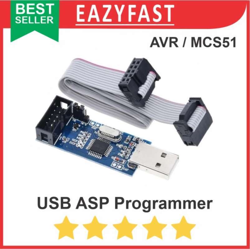 Jual Usb Asp Isp Usbasp Downloader Programmer Burn Bootloader Atmega Avr Di Seller Eazyfast ...