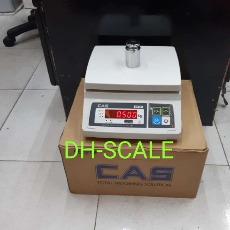 Jual TIMBANGAN CAS SW-1LR 20KG DOUBLE DISPLAY/ TIMBANGAN INDISTRI ...