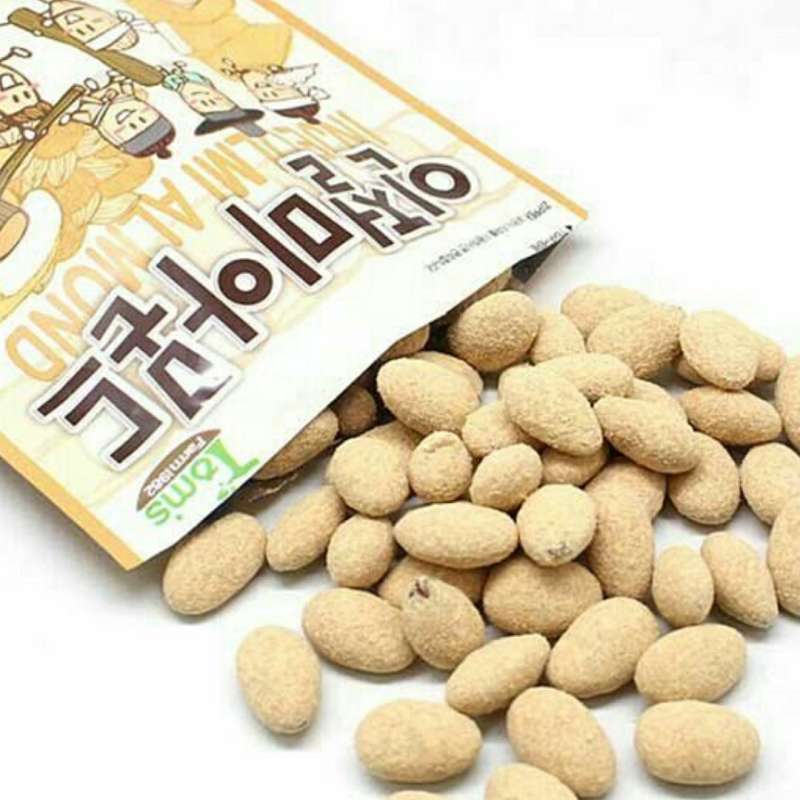 Jual Hbaf (tom's) Injeolmi Almond 190gr Di Seller Kaifa Food Store - Cakung Timur, Kota Jakarta ...