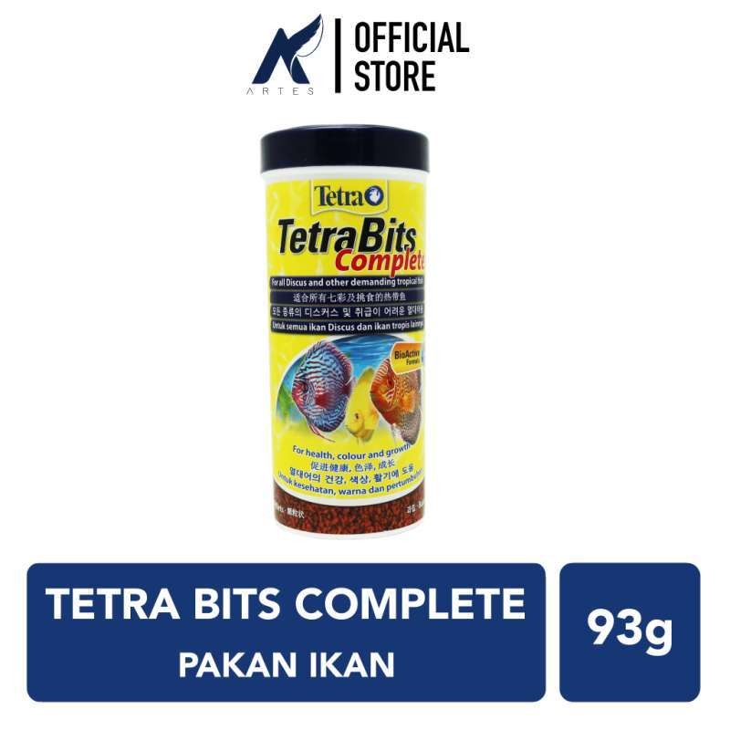 Jual TETRA BITS COMPLETE Pakan-Makanan-Pelet-Pellet Ikan Hias Tropis ...