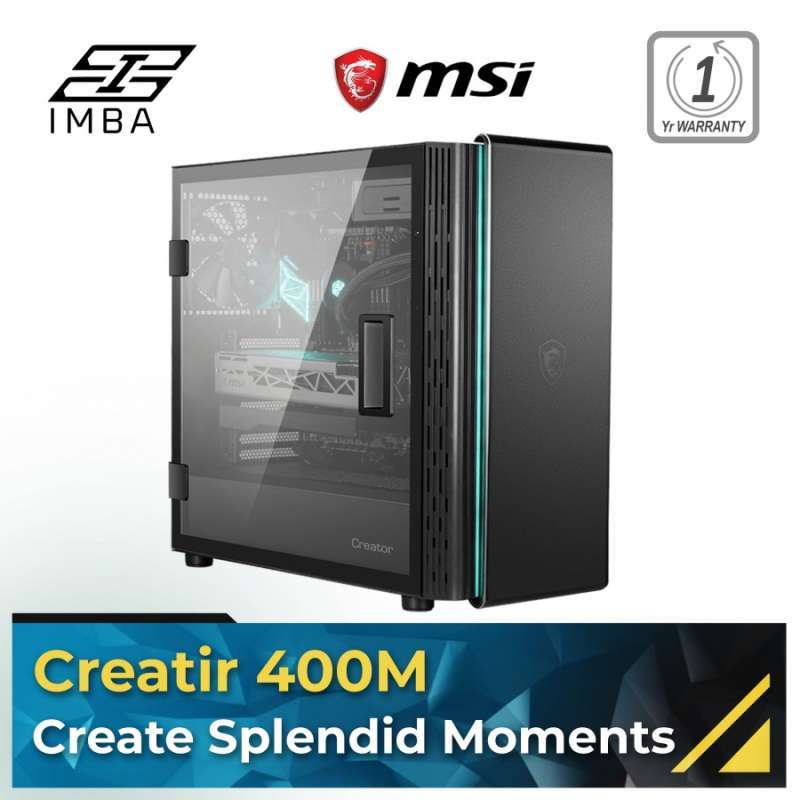 Promo MSI CREATOR 400M [E-ATX, Chassis] Diskon 20% di Seller IMBA PC ...