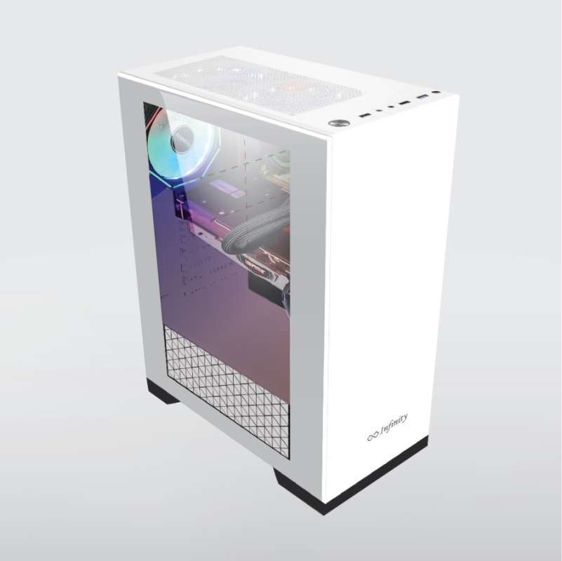Jual Casing Infinity Flash V3 Tempered Glass Atx Matx Gaming Pc Case Di ...