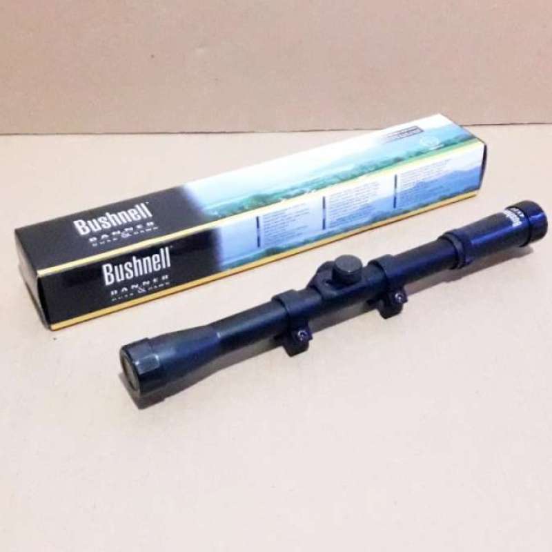 Jual Telescope/Teleskop Senapan Angin Bushnell 4x20 / Teropong reticle ...