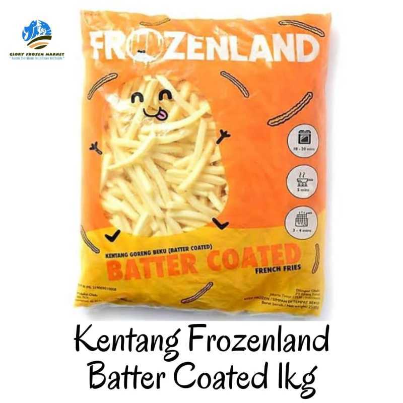 Jual KENTANG FROZENLAND BATTER COATED 1KG di Seller Glory Frozen ...