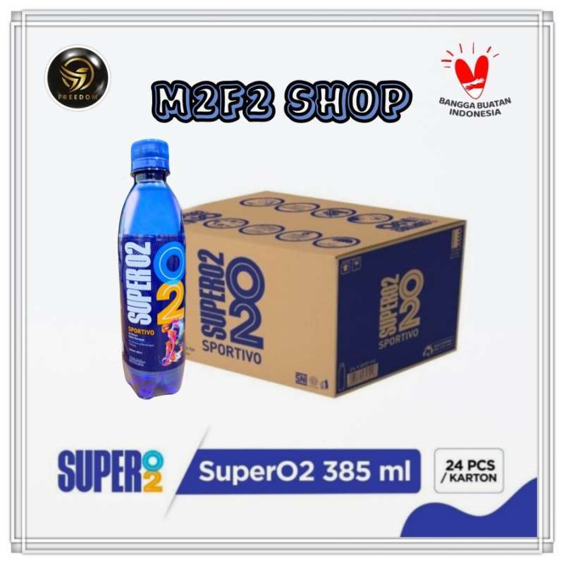 Promo Air De Mineral Oksigen Super O2 Sportivo - 385 ml (Kemasan Karton ...