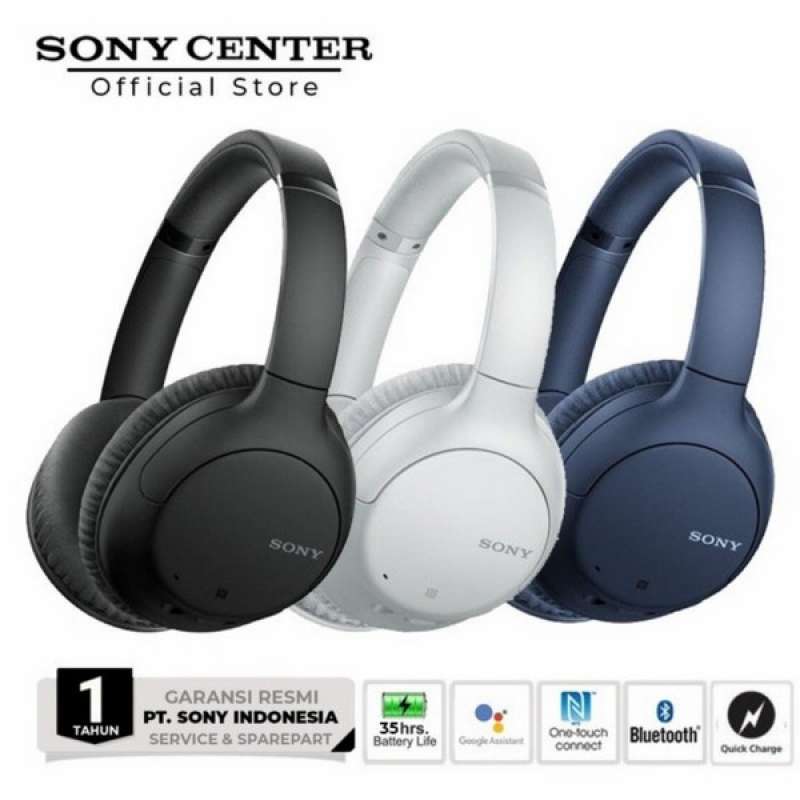 Jual Sony Wh-Ch710N Black Wireless Noise-Canceling Headphones di Seller ...