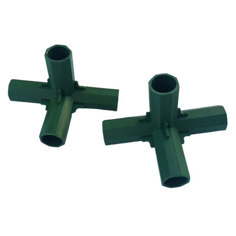 Jual 4 X Green Greenhouse Pipe Fittings Pvc Building Fittings Frame ...