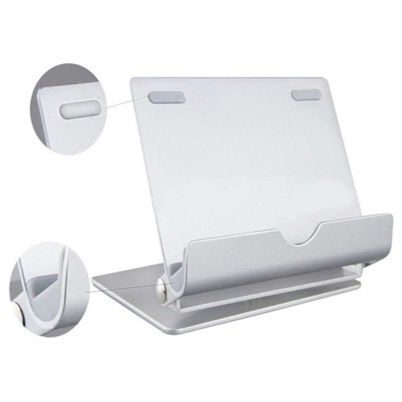 Promo Universal Aluminium Holder Minimalis Untuk Tablet PC dan ...