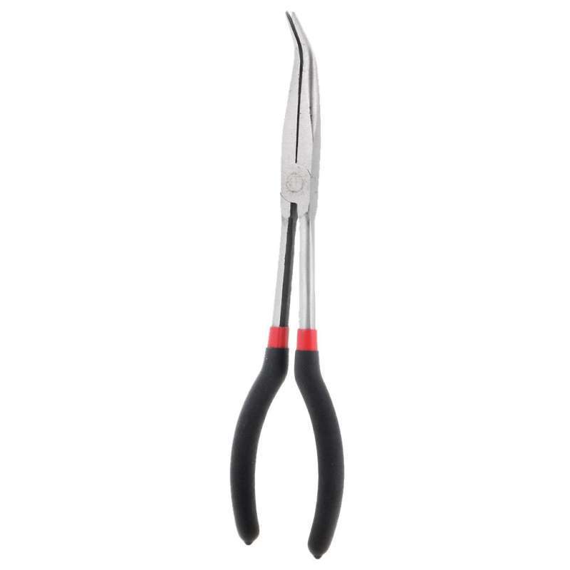 Jual 11 45-Degree Tip Long Needle Nose Plier Hand Tool Curved Bent Nose ...