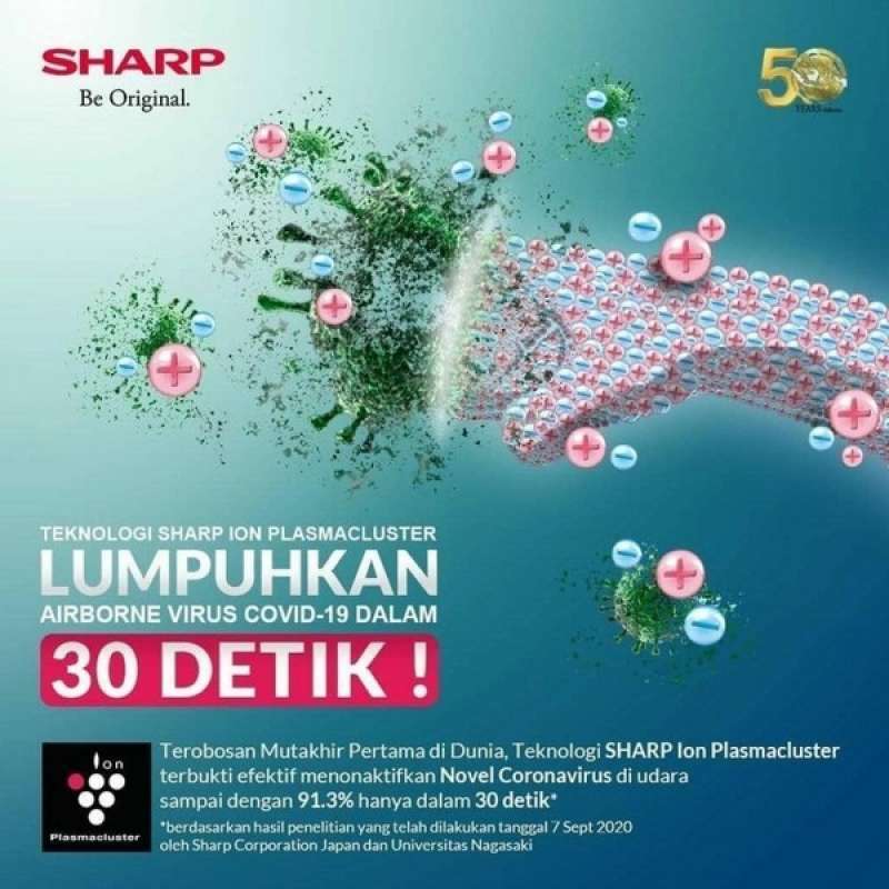 Jual Sharp Air Purifier Kc-D40Y-W/B di Seller North Daily - | Blibli