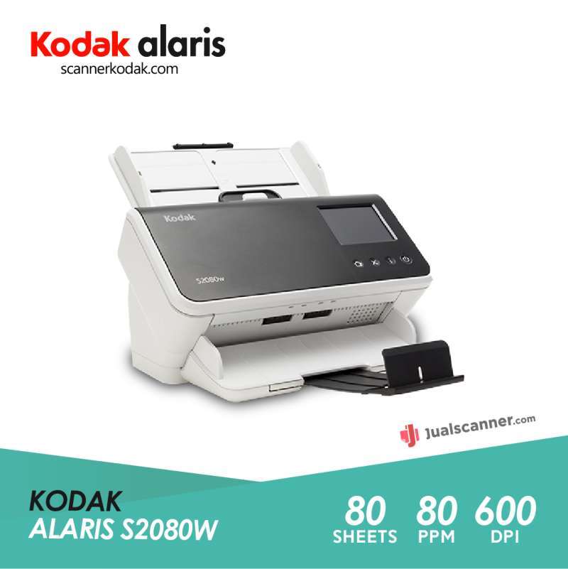 Jual Scanner Kodak S2080W ADF - 80 Lembar/Menit - (A4/Legal/Folio) di ...