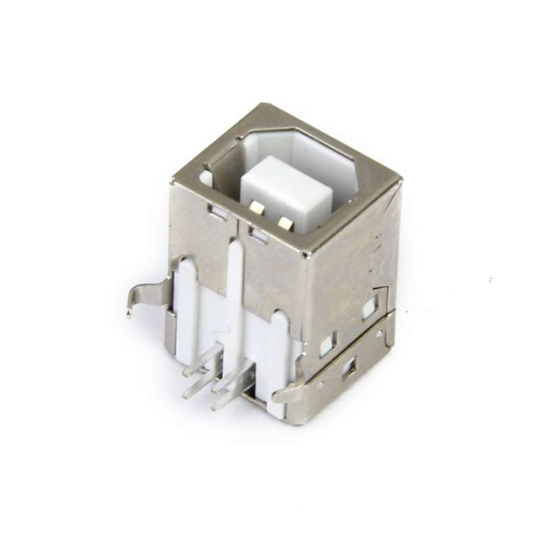 Jual Usb Type B Female Right Angle Replacement Plug Socket Connector ...