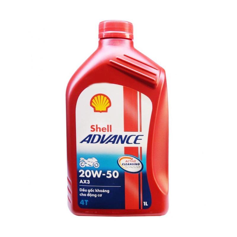 Promo Shell Advance AX3 20W50 Oli Motor [1 L] Diskon 20% di Seller ...