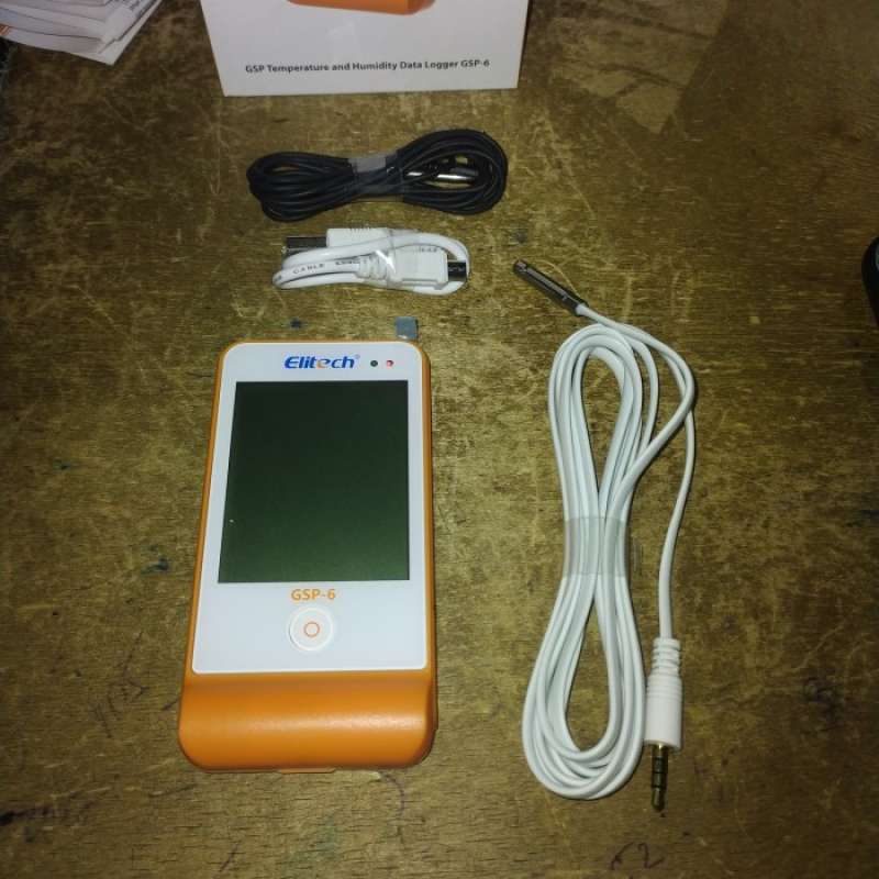 Jual Elitech GSP-6 ORIGINAL Humidity & Temperature Data Logger GSP6 GSP ...