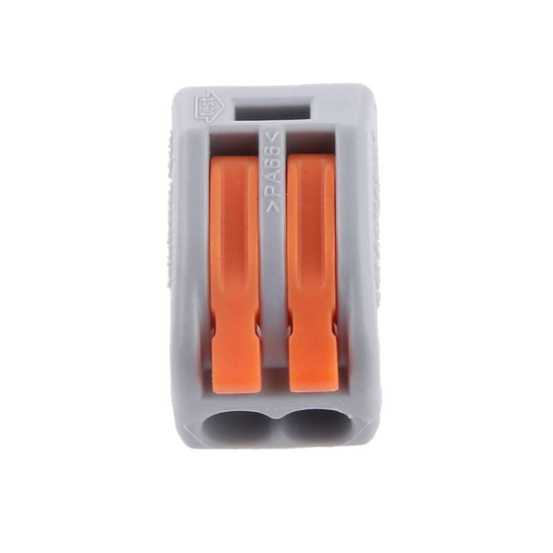 Jual 3Way Reusable Spring Lever Terminal Block Electric Cable Connector ...
