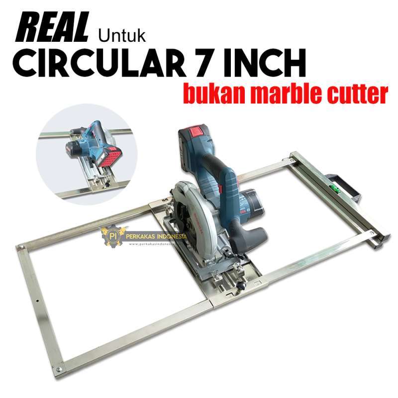 Jual Frame Multi Cutting BITEC Track Saw Jig Circular Saw Guide 7 Inch ...