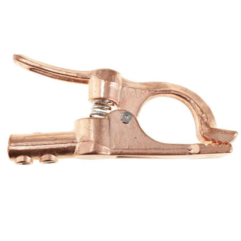 Promo 500A Spring Loaded Earth Clamp for Welding Machines 32mm Brass ...