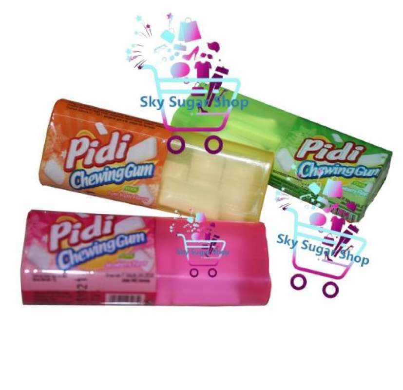 Jual Permen pidi chewing gum cool eceran pilihan varian rasa di Seller ...