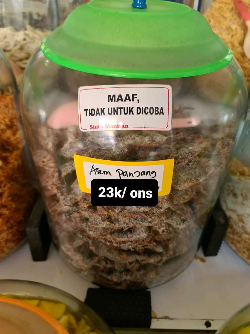 Jual Manisan Asem Panjang Produksi Manisan Sinta Oleh Oleh Khas Cirebon ...