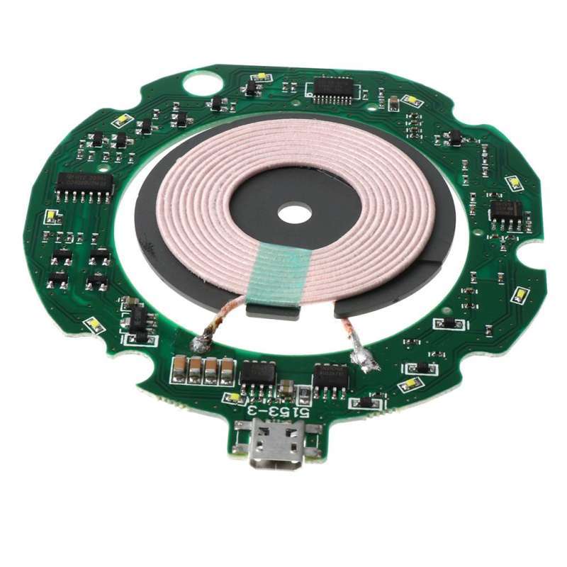 Jual 10w Qi Wireless Charger Pcba Circuit Board & Coil Wireless ...