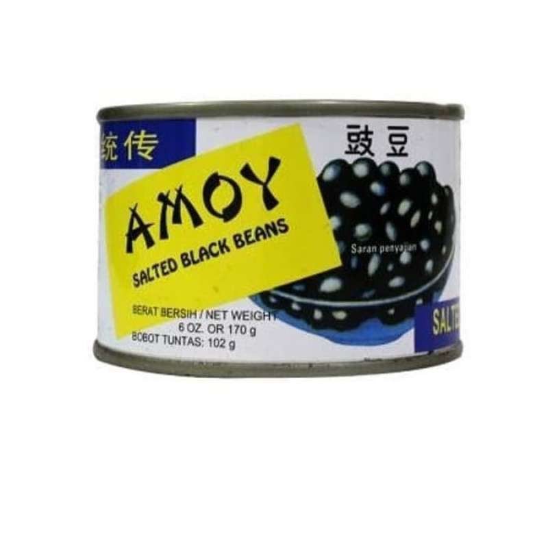 Jual Salted Black Beans Tausi Kaleng 170g Kacang Hitam IKPS di Seller ...