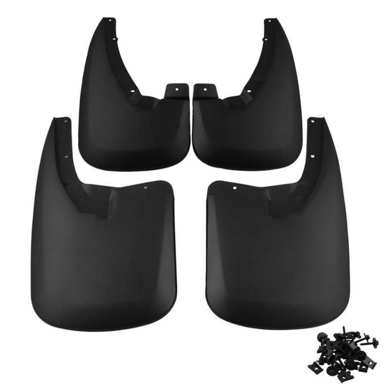 Jual Front Rear 4x Splash Mud Guards Flaps For Dodge Ram 1500 2500 3500 ...