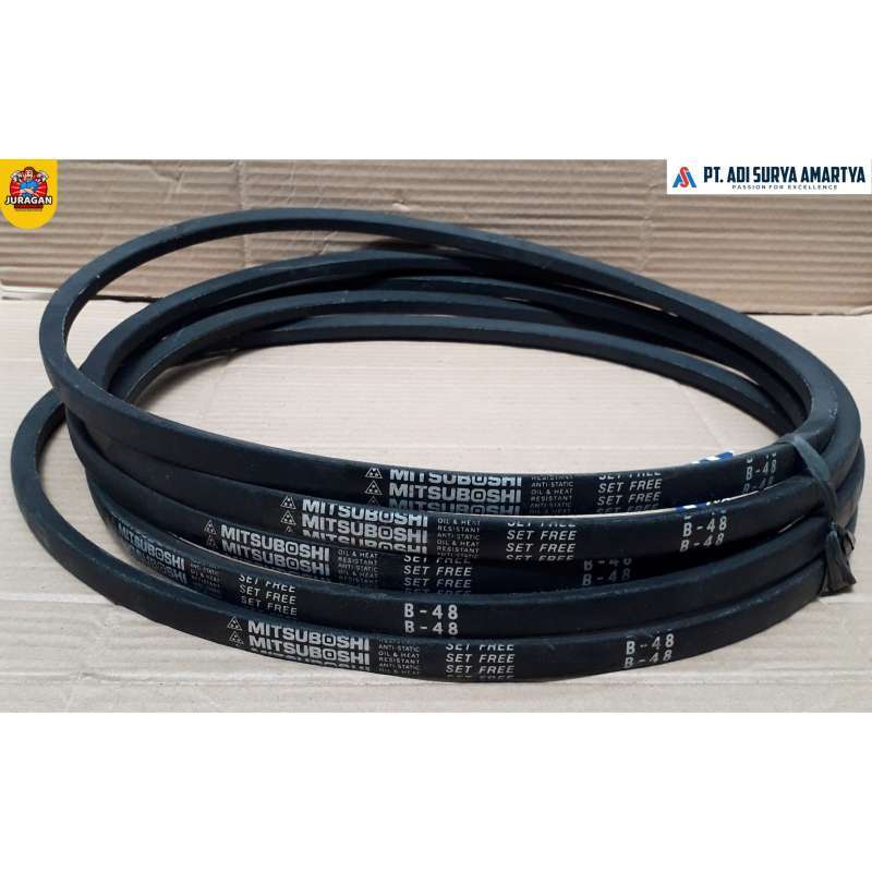 Promo Fanbelt V-belt - Mitsuboshi B46/b47/b48/b49/b50 - B-48 Diskon 5% Di Seller Juragan ...