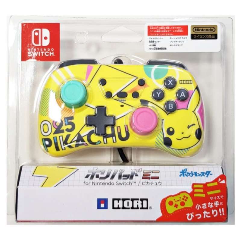 Jual Switch HORI Pad Mini Controller Pikachu (HORI) di Seller Tidar ...