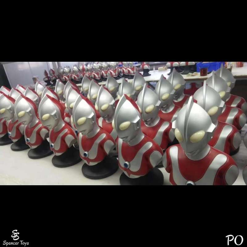 Jual Dp Po Resin Statue Ultraman Bust By Ass (pre-order) Spencertoys Di ...