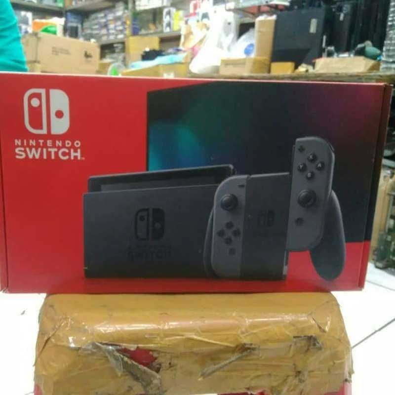 Jual ORIGINAL NINTENDO SWITCH CONSOLE NEW HAC-001(-01)GREY di Seller ...