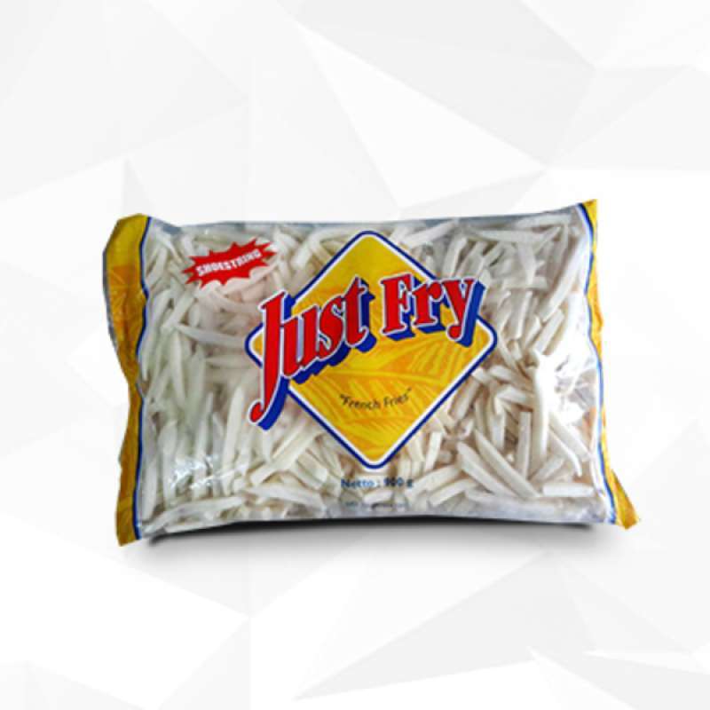 Jual JUST FRY French Fries Shoestring, kentang goreng 900gr/g di Seller ...