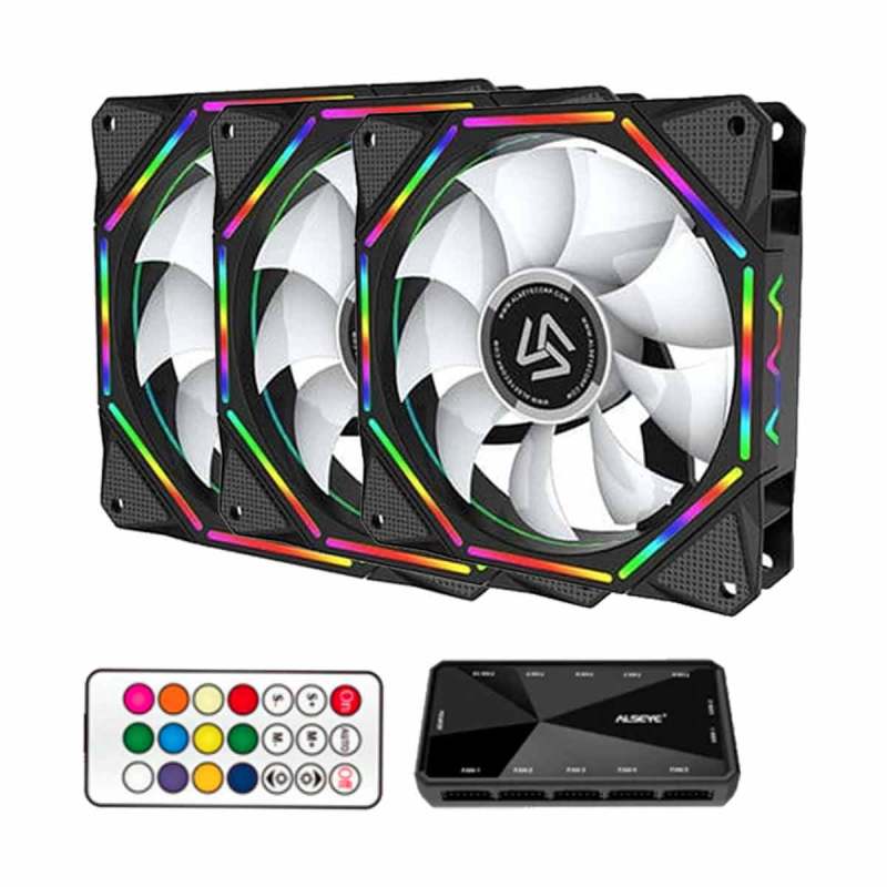 Jual Alseye 3x Fan Pentagon RGB Controller di Seller FREESTYLE COMPUTER ...