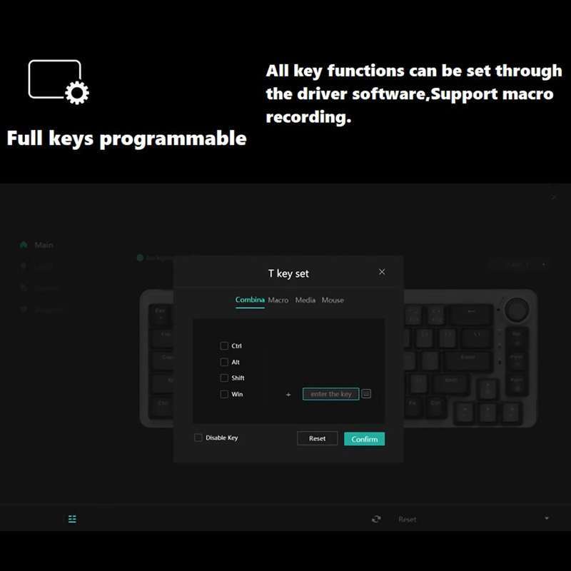 Jual 2 Set Hot Swap Keyboard Kit Rgb Tm680 For Mechanical Keyboards ...