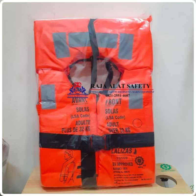 Jual Life Jacket Solas / Pelampung Solas / Life Jacket Kapal Kode 267 ...