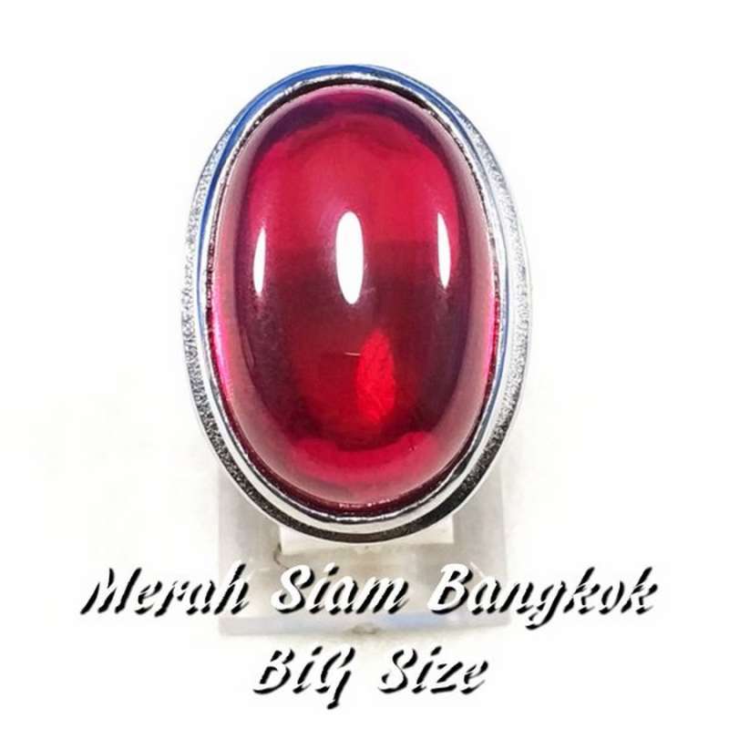 Batu Akik Merah Siam