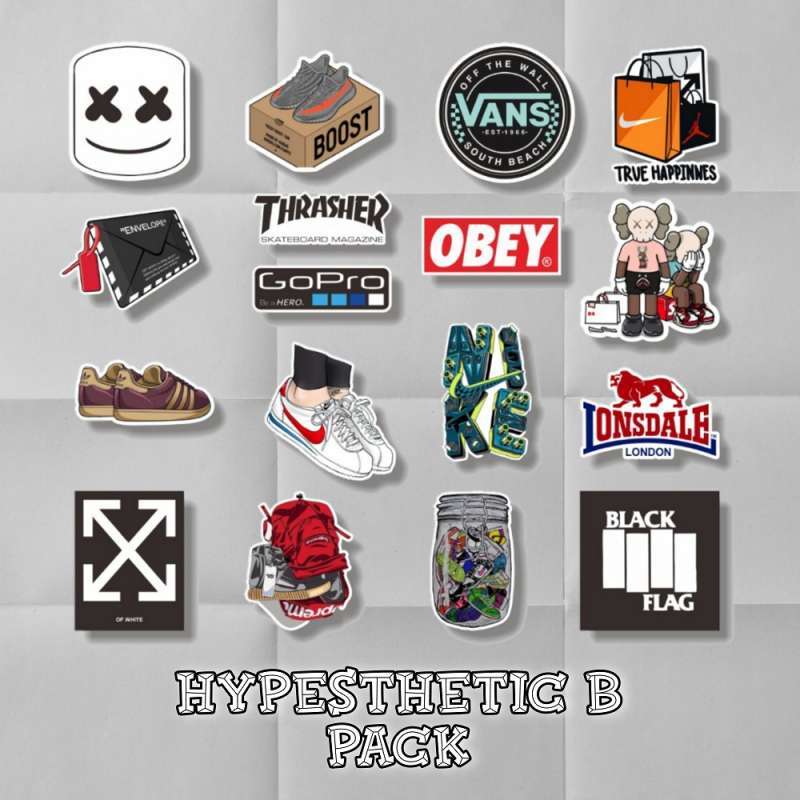 Jual Sticker Premium Waterproof Vinyl Aesthetic Hypebeast Stiker Case ...
