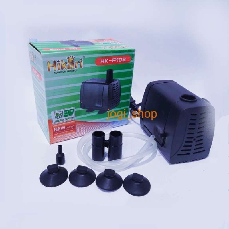 Promo Pompa Air Aquarium Kolam Ikan HIKARI HK P 103 Low Watt ORIGINAL 100 % Diskon 33% di Seller ...