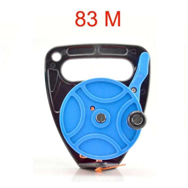 Jual Katrol Tali Scuba Diving Reel Spool Line Retractable 83 Meter - H ...