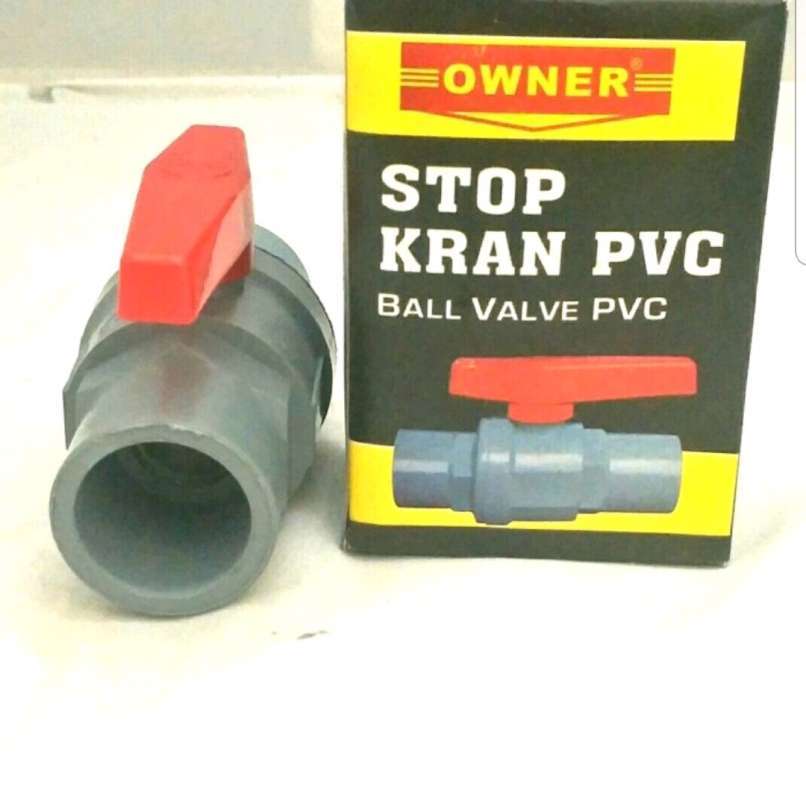 Jual Stop kran 1 inch pvc OWNER, ball valve 1 inch OWNER di Seller ...