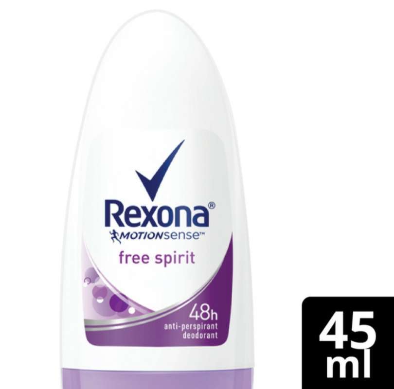 Jual Rexona Women Anti-Perspirant Deodorant Roll On Free Spirit 45mL di Seller VIVAMart ...