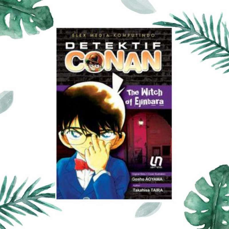 Promo Original LIGHT NOVEL DETEKTIF CONAN: THE WITCH OF EJINBARA Buku ...