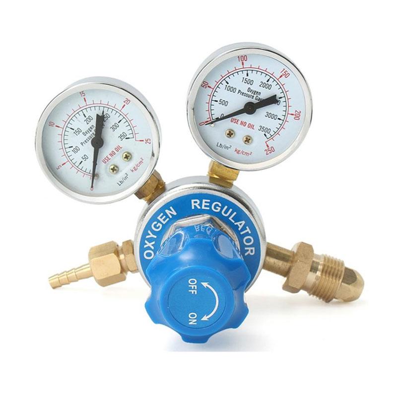 Jual Bluelans FH-014-62 G5/8 Thread Oxygen Regulator Welding Mig Gas ...