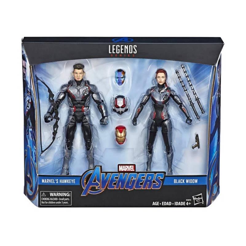 Jual Hasbro Marvel Legends Endgame Hawkeye & Black Widow Action Figure ...
