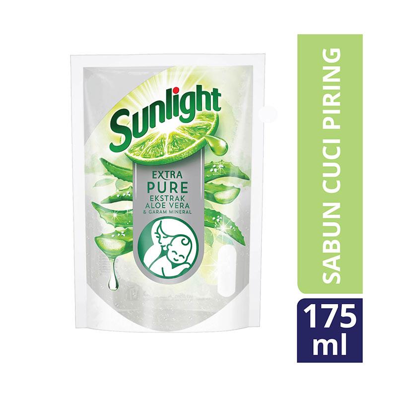 Jual SUNLIGHT Extra Pure Sabun Cuci Piring [175 mL/ Kemasan Pouch] di ...