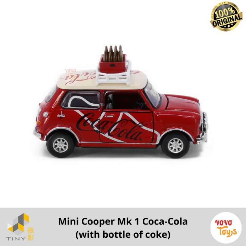 Promo Tiny Diecast Mini Cooper Mk 1 Coca Cola Special Edition Diskon 9% ...