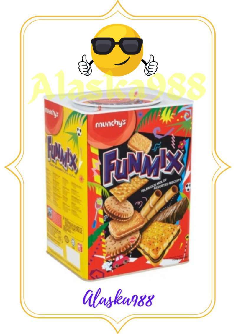 Promo MUNCHYS FUN MIX - BISKUIT KALENG - BISKUIT ANEKA RASA Diskon 1% ...