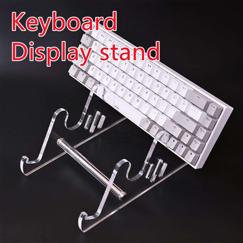 Promo Full Transparent Mechanical Keyboard Stand Keyboard Display Stand ...