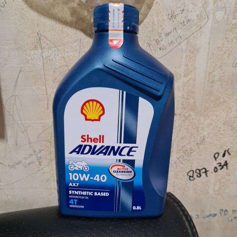 Jual Oli Shell Biru Ax7 0.8l Di Seller Motor Sumatera Perkasa - Laut ...