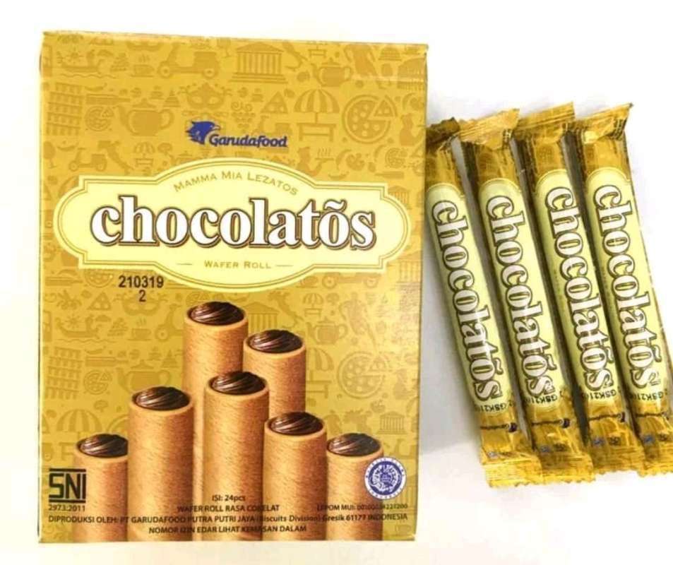 Jual Gerry Chocolatos Water Roll (1 Box 20 Pcs ) Di Seller ...